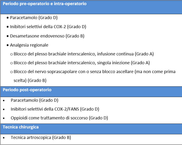 Rotator cuff repair surgery_Overall recommendations_IT - ESRA
