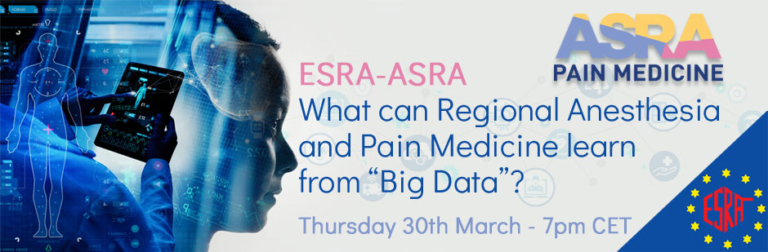 ESRA-ASRA: What can Regional Anesthesia and Pain Medicine learn from ...